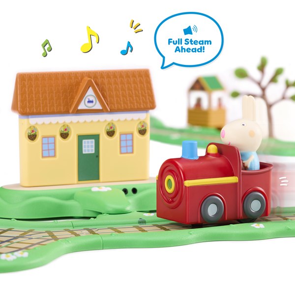 Peppa Pig Whizz-Around – Clickety Clack Train Set | Fun & Interactive ...