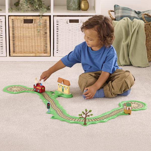 Peppa Pig Whizz-Around – Clickety Clack Train Set | Fun & Interactive ...