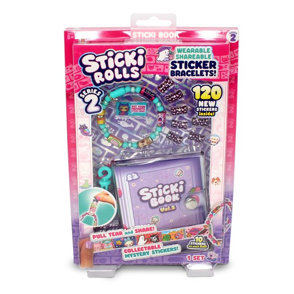 Sticki Rolls Sticki Book S2 – Fun & Creative Sticker Collection for All ...