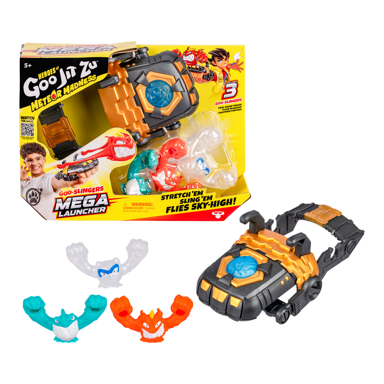 Goo Jit Zu Meteor Madness Goo Slinger Mega Launcher | Character ...